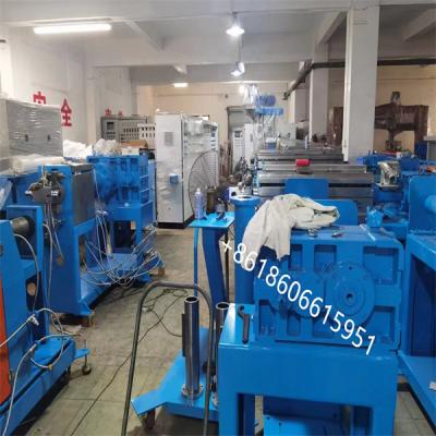 China High Speed Rubber 180KG/H Cable Extrusion Machine Siemens Motor Driving for sale