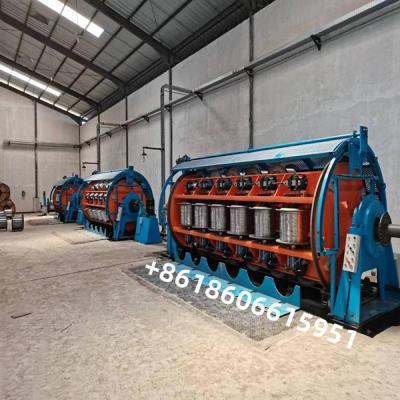 China Cage Armouring Rigid Stranding Machine For 8 Wire 0.4 To 1.0mm for sale