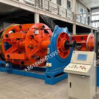 China Cable Making Bobbin Planetary Stranding Machine Disc Type Wire Rope Twisting for sale