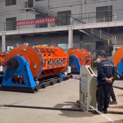 China Low Investment JLK-630/500 Rigid Stranding Machine 54 Bobbin Row Loading Wire for sale