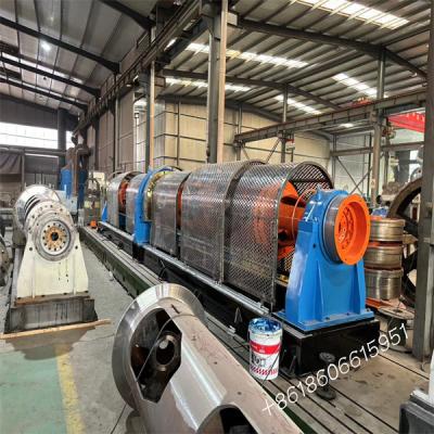 China Automatic Making Electric Wire And Cable Stranding Machine Tubular Strander For Twisting Wires for sale