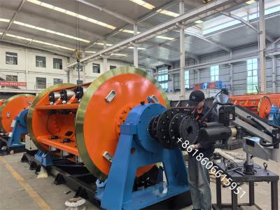 China 12+18+24 / 500 Durable Auto-Loading Rigid Type Cable Stranding Machine for Copper Wire for sale
