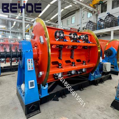 China 500/630/710mm DIN 46397 Standard Bobbins Rigid Frame Strander For Steel Core Wire for sale