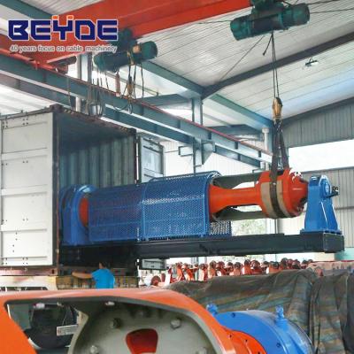 China Low Noise Tubular Strander Double Haul Off Capstan With Protective Cover for sale