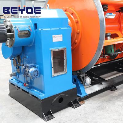 China Safety Cable Making Equipment / Rigid Stranding Machine 2000 Millimeter Capstan for sale
