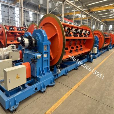 China Pre-shaped Wire (TW) Overhead Conductor Rigid Stranding Machine JLK-710/12+18 for sale