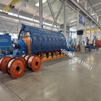 China Self Supporting Rigid Rotor Design For 1+6+12+18+24+30+36 Bobbins Rigid Frame Strander for sale