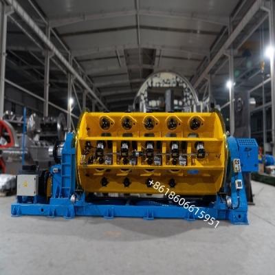 China 12+18+24 Rigid Frame Type Armoring Machine Electromagnetic Tension Online Set Aluminum Sector Or Round Conductor for sale