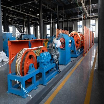 China Stranding Machine JLY-500/1+8+16 Copper Wire Planetary Stranding Machine with Back Twisting for sale