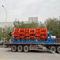 China KJY Cradle Type Steel Wire Armouring Machine 500/48+48 Bobbins for sale