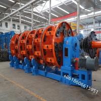 China Power Cable Steel Wire Armoring Machine PLC+HMI​ With Recipe Storage for sale