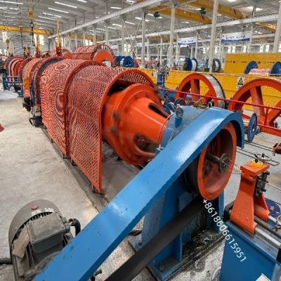 China Tubular Type Stranding Machine Works With 100% Back Twist Or Wire Making Stranding Machine for sale