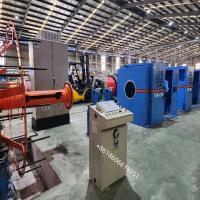 China Laying Up Machine with S Z Stranding Direction and Stepless Adjustable Lay Up Pitch Controlled by PLC and HMI Touch Screen for sale