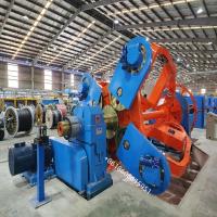 China Laying Up Machine Equipped with Pneumatic Capstan Length Metering and Auto Stop on Fault for Multi Core Cable Production and Assembly for sale