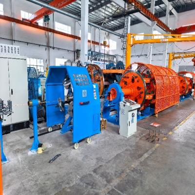 China JLY50012 plus 18 Planetary Stranding Machine with PLC HMI Touch Screen for Accurate Lay Length Adjustment in Copper Aluminum Conductors for sale