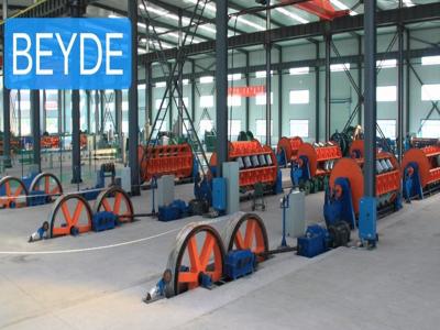 China Serviceable 54 Reels PND500 Type Rigid Stranding Machine Automatic Constant Tension for sale