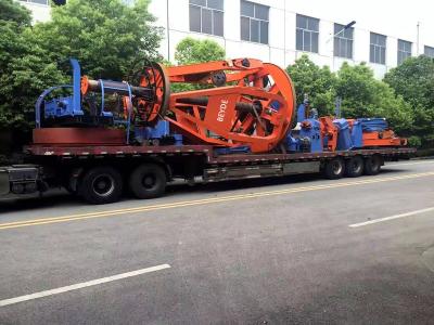 China European Tyle Cradle 1+1+3 Core Cable Twisting Machine 50RPM / NSK Bearing for sale