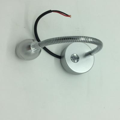 China Vehicle Goose neck  marine cabin lights 12v and 24V led light luxury Vehicle Reading light with Convertible neck for sale