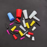 China High Temperature Resistant Conical Silicone Plug for Spray Paint Electroplating Medical Grade Oxidation Thread Sealing Nut for sale