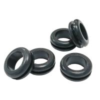 China Welcome OEM/ODM High Temperature Resistant Silicone Drill Ring Wire Gasket Hole Sealing Cable Rubber Products for sale
