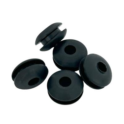 China Custom Logo Flat Bottomed Cone Silicone Grommet for High and Low Temperature Resistance in Durable Material for sale
