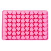 China Cartoon Sweet Heart Shaped Silicone Cake Mold Eco-Friendly and Adorable Design for Party for sale