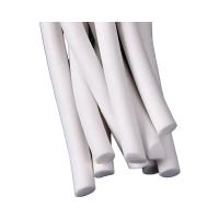 China High Elasticity and High Temperature Resistant Waterproof Anti-slip Round Silicone Foam White Sponge Strips for Cutting for sale