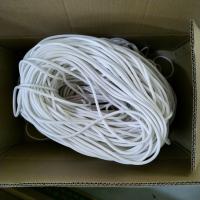 China High Elasticity and High Temperature Resistant Waterproof Anti-slip Round Silicone Foam White for sale