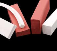 China High Elasticity and High Temperature Resistant Waterproof Anti-slip Round Silicone Foam White for sale