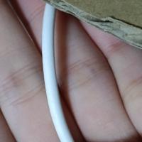 China High Elasticity and High Temperature Resistant Waterproof Anti-slip Round Silicone Foam White for sale
