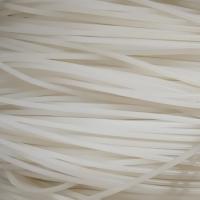 China Stock Wear Resistance White Flat Solid Sealing Strip for Round Anti-collision Shock Absorption for sale