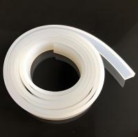 China Stock Wear Resistance White Flat Solid Sealing Strip for Round Anti-collision Shock Absorption for sale