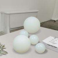 China Custom Moulding Service for Large-sized Solid Silicone Balls 25mm to 70mm Elastic and Soft Rubber Material for sale