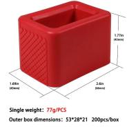 China Cutting Thickened Silicone Cover Dustproof Anti-Slip Sleeve for Car Seat Belt Slot Function Promotion Decorate Gifts for sale