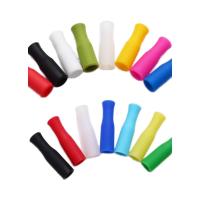 China Stainless Steel-Rubber Products 8mm Silicone Straws with and Home Application in Mind Food Grade Anti-Touch Teeth Sleeve for sale
