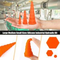 China Moulding Service Multifunctional High Temperature Resistant Silicone Plug for Electroplated Sealing and Tapered Design for sale