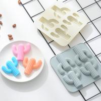 China Spot Eco-Friendly Desert Cactus Silicone Baking Mold for Handmade Soap Bar Pudding Cake Care instructions Hand Wash Only for sale