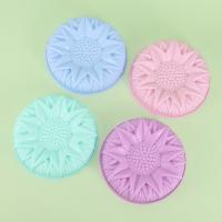 China Sustainable Sunflower Chrysanthemum Silicone Baking Tray Cake Mold Non-Stick and Heat Resistant for Long-Lasting Baking for sale