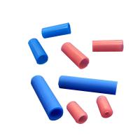 China Round High Temperature Resistant Silicone Sleeve for Electroplating and Baking Paint Screw Protection for sale