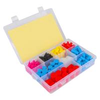China 250pcs High Temperature Silicone Rubber Stoppers 9 Sizes Tapered Plug and Cone Plugs Durable Rubber Products Moulding Service for sale