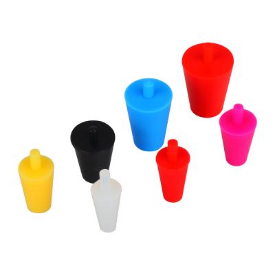 China Silicone Tapered Spray Paint Plugs Temperature Resistant Coating Paint Protection Stoppers for Industrial in Various Colors for sale