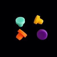 China Temperature resistance minus 30 degrees Celsius to 230 degrees Celsius silicone rubber stopper silicone plug perfect for sealing tubes and containers for sale