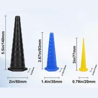 China Silicone Custom Size Modern Seal Vial Medical Cone Waterproof Rubber Stopper Designed for Pharmaceutical Sample Storage for sale