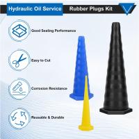 China Silicone Custom Size Modern Seal Vial Medical Cone Waterproof Rubber Stopper Designed for Pharmaceutical Sample Storage for sale