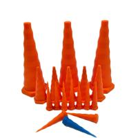 China Custom Shape Industrial Silicone Seal 8mm 6mm Open Hole Plug Corrosion Resistant Acid Alkali Test Tube Application for sale