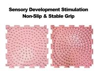 China Tactile Finger Pressure Foot Massage Silicone Mat Sensory Training Balance Pad Kids Parent Child Interaction Rehabilitation for sale