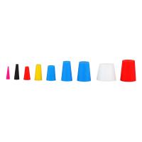 China Moulding Silicone Rubber Stopper Plug 250pcs Various Sizes Natural Rubber End Cap Sealing Parts Multiple Sizes Rubber Items for sale