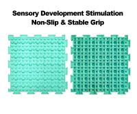 China Silicone Durable Portable Adjustable Floor Mat Non Toxic Reusable Featuring Sensory Integration Training Anti Slip Texture for sale