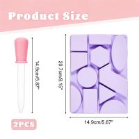 China Letter silicone mold number of pieces 1 item for cake decorating cookie pressing candy casting epoxy resin soap ice cube for sale