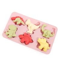 China Disposable Silicone Cake Tools Dinosaur Dripping Mold SHU XIN DIY Baking Candle Gypsum Doll Hand Wash Only Food Safe for sale